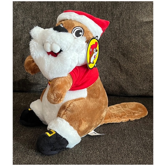 Buc-ee’s | Toys | Bucees Store Beaver Santa Plush Souvenir Toy | Poshmark